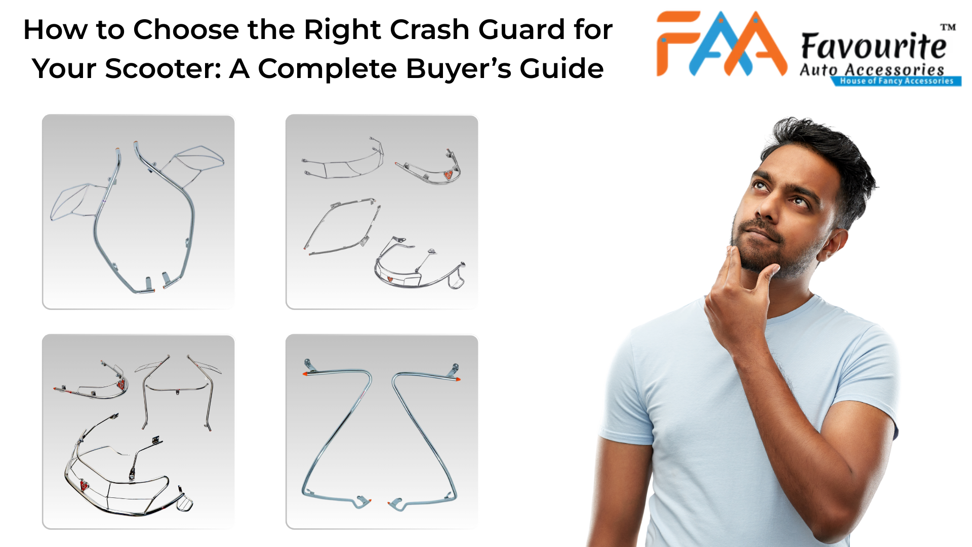 How to Choose the Right Crash Guard for Your Scooter: A Complete Buyer