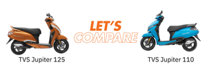 2024 TVS Jupiter 110 vs TVS Jupiter 125: Comprehensive Comparison | Fe