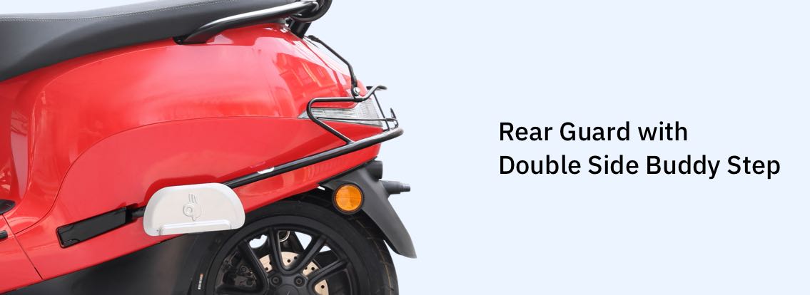 Ola S1 and S1 Pro accessories with Foldable Footrest – Buddy Step and ...